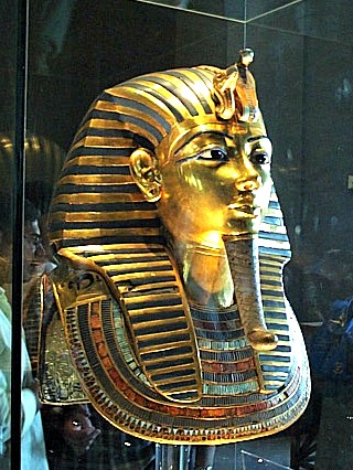 Strand of Pharao's in Egypte met kinderen